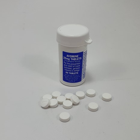 Seasickness tablets 60 pcs | Products | Traconed
