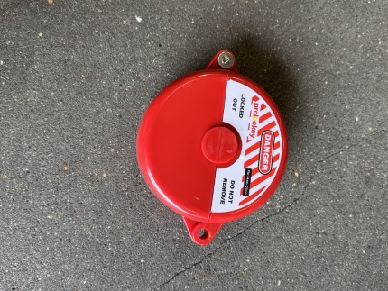 Gate valve lockout for handwheel 064mm upto 127mm | Products | Traconed